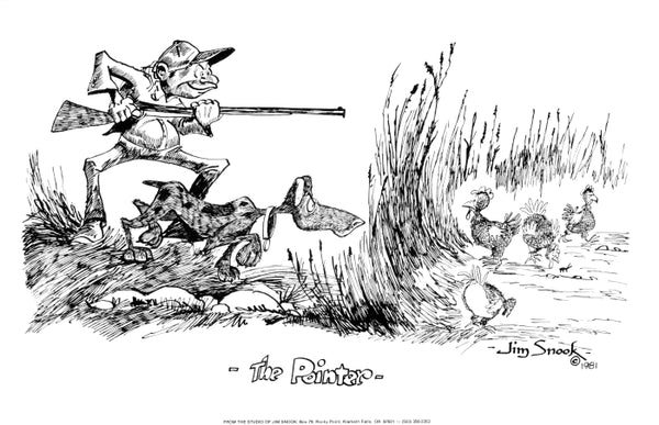 Pointer Print – Jim Snook Studio