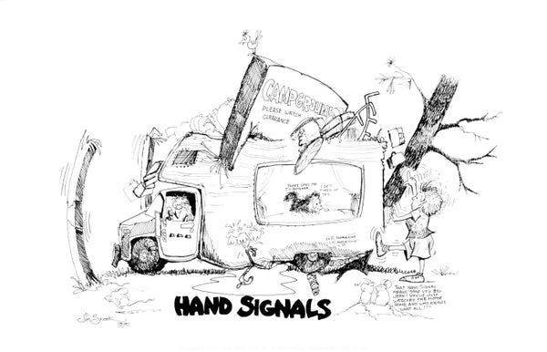 Hand Signals Print – Jim Snook Studio