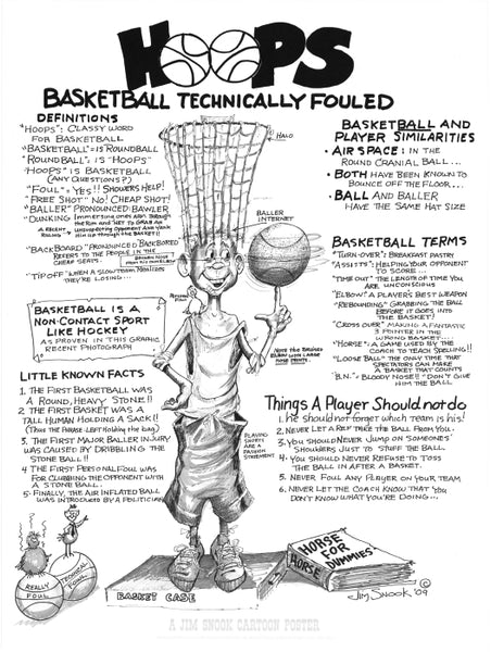 Hoops Poster – Jim Snook Studio
